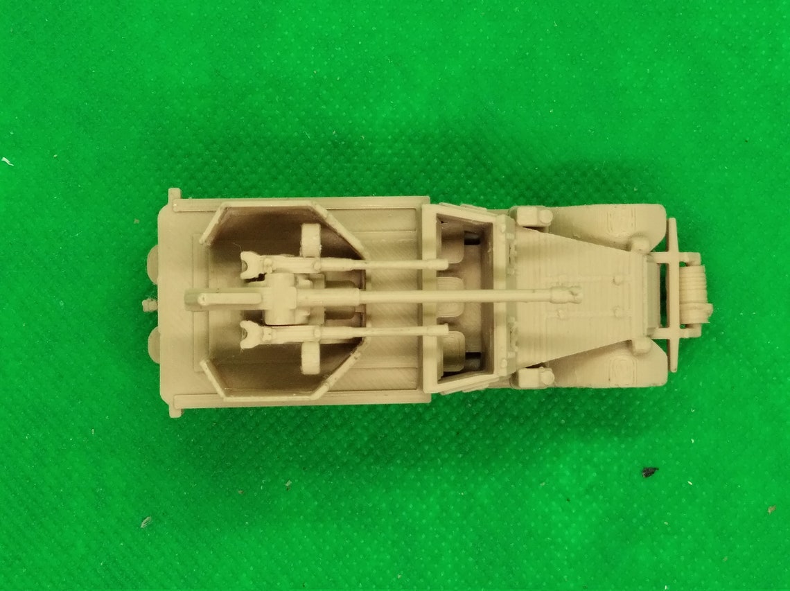 1/72 Scale United States M15 Half-track Self-propelled | Etsy