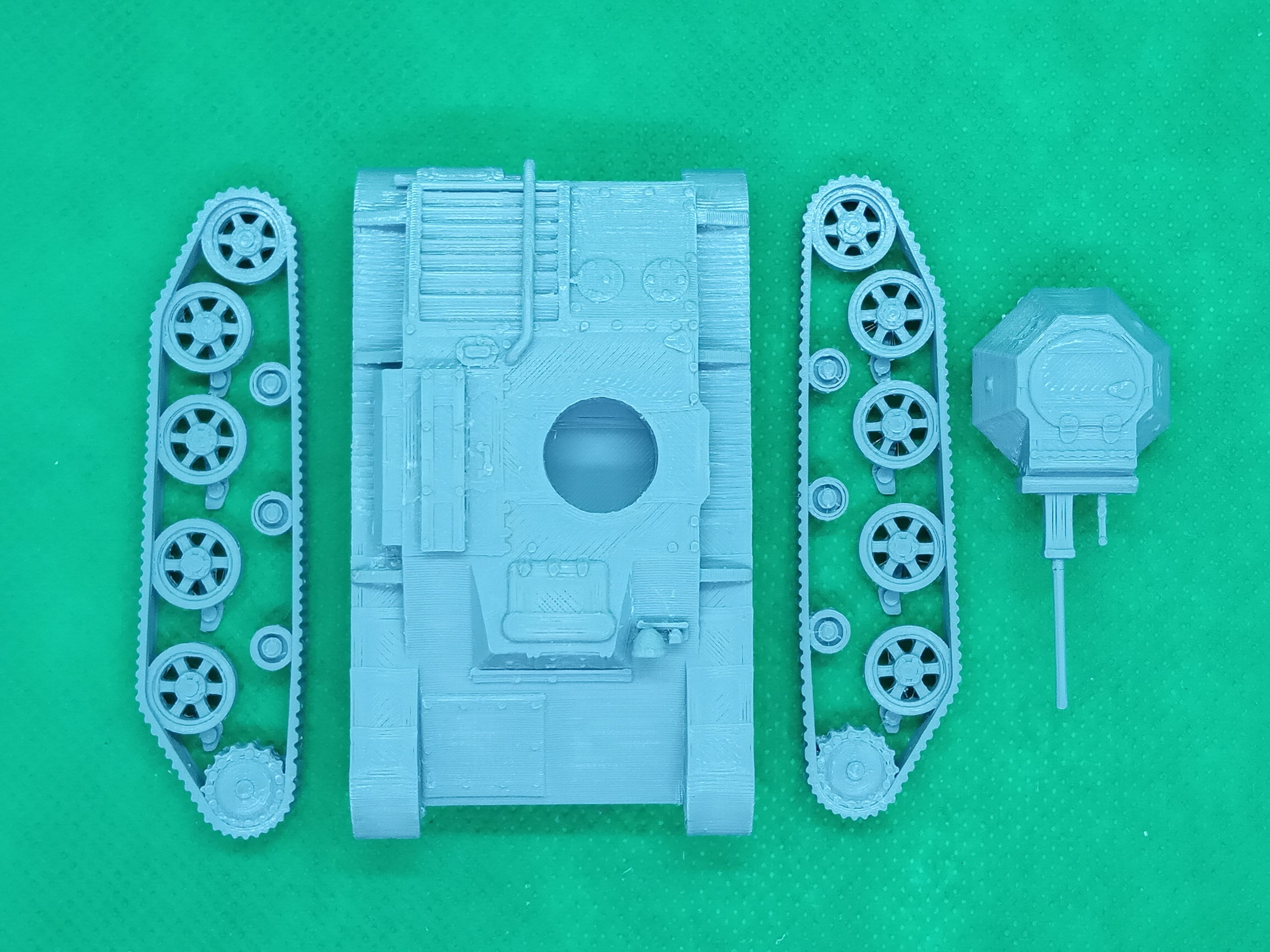 1/56 Scale Soviet T-60 Light Tank, World War Two, WW2, Russian Campaign ...