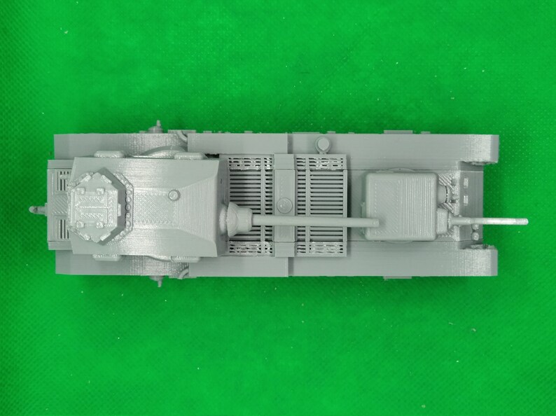 1/72 Scale French FCM F1 Super-heavy Tank Project World War - Etsy