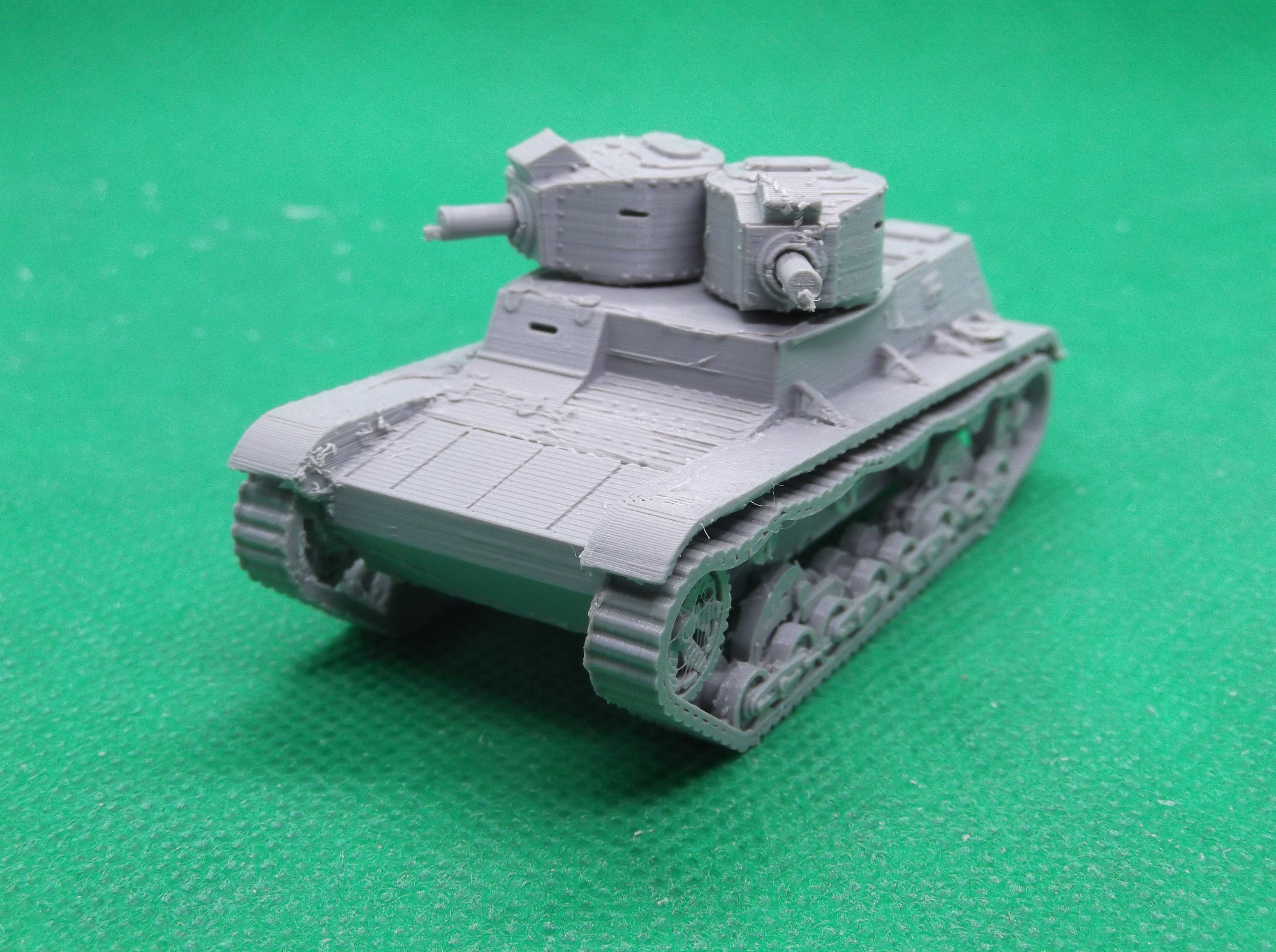 1/72 Scale Polish 7TP JW Light Tank browning Armed World - Etsy