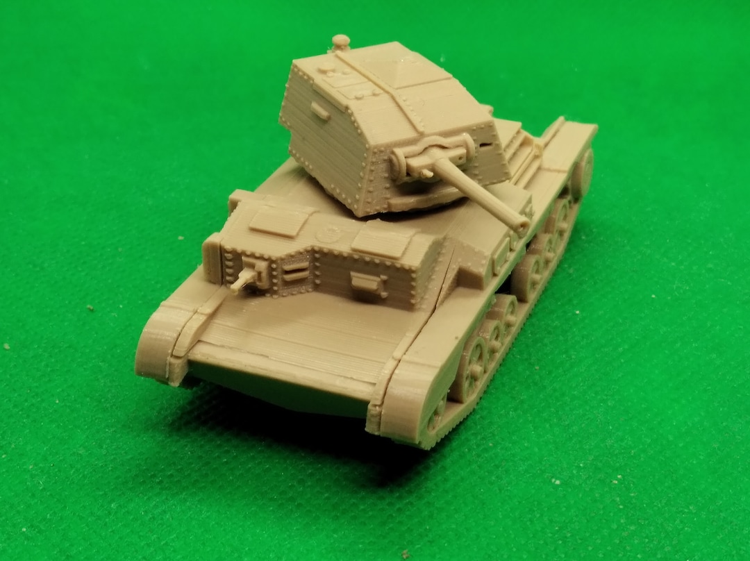 1/72 Scale British A10 Cruiser Mk IIA Tank , Inter-war, World War Two ...