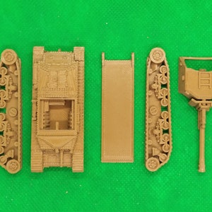 1/72 Scale Romanian TACAM R-2 Tank Destroyer pz. 35t Based, Eastern ...