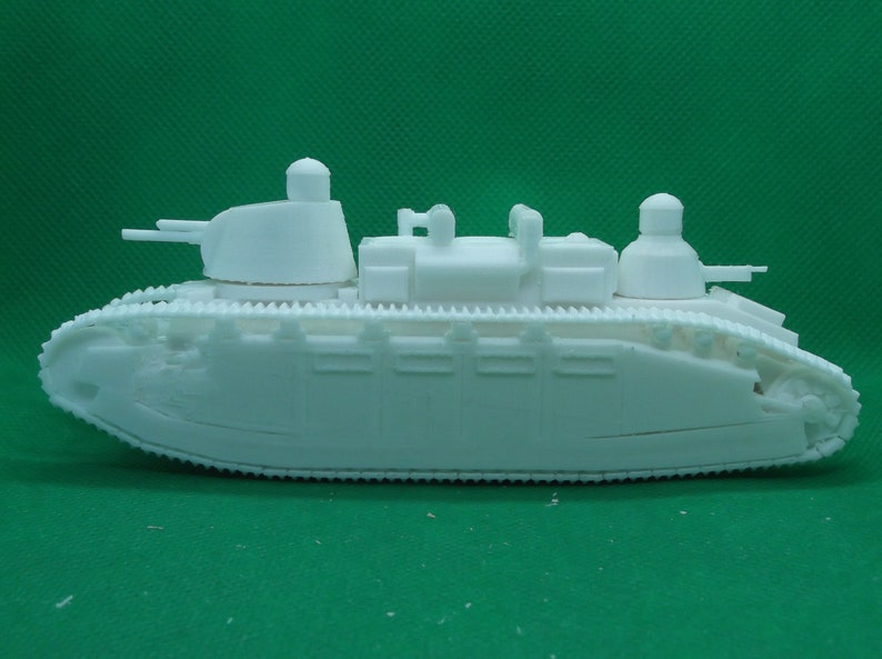 1/72 Scale French FCM Char 2C Super-heavy Tank, World War Two, WW2 ...