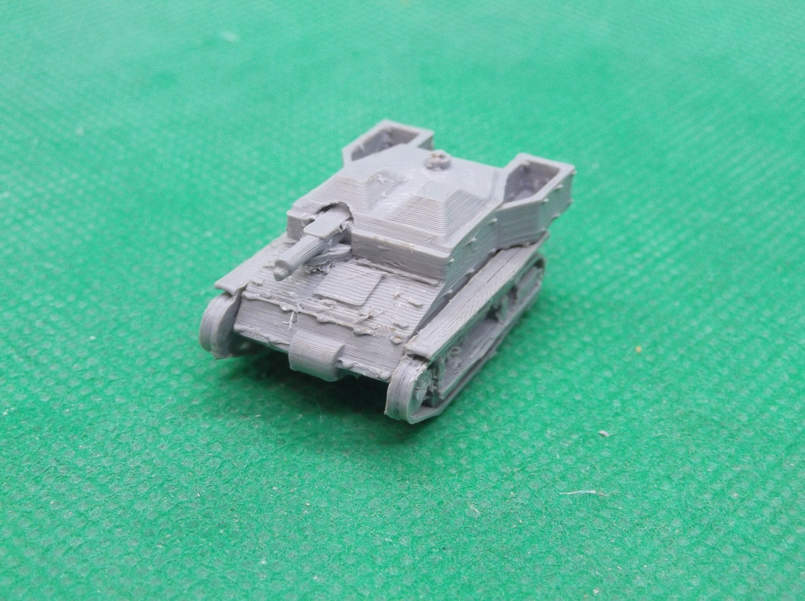 1/87 Scale British Carden-loyd Mk VI (closed Top) Tankette, Inter-war ...