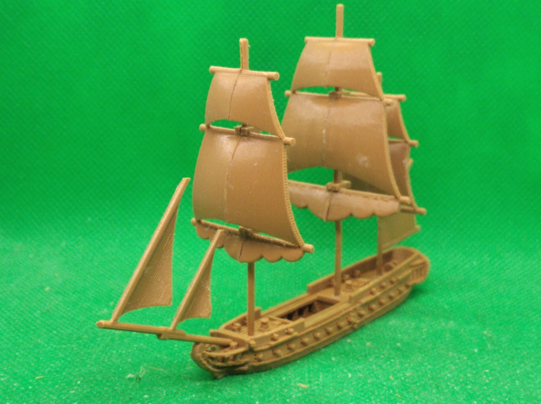 1/700 Scale HMS Pomone Frigate (38-gun, French Astrée), 5th Rate, Black ...