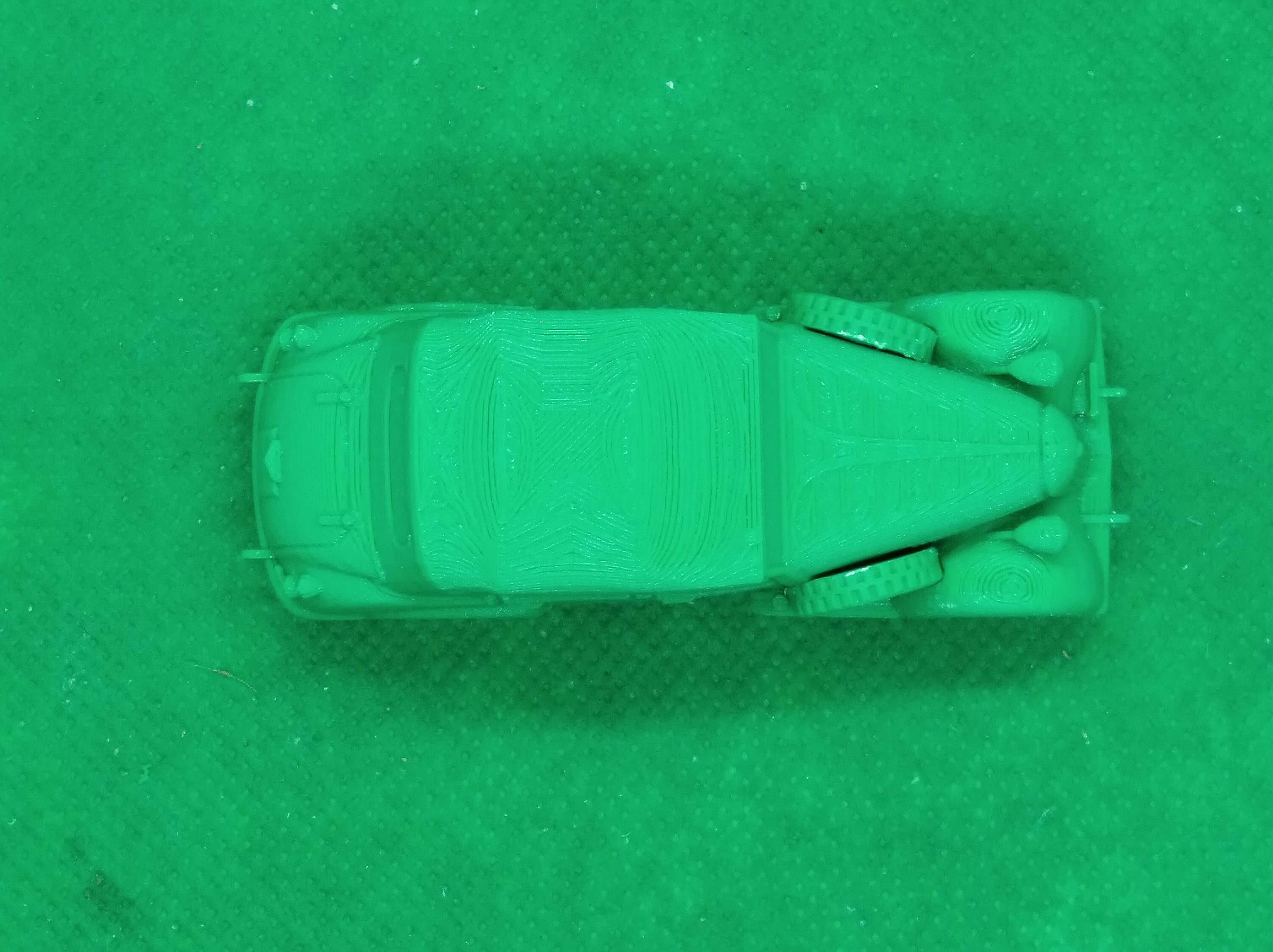 1/72 Scale Italian Alfa Romeo 6C 2500 Coloniale Staff Car, World War ...