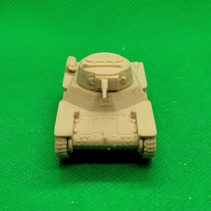 1/72 Scale Japanese Type 2 Ke-to Light Tank, World War Two, WW2, 3D ...