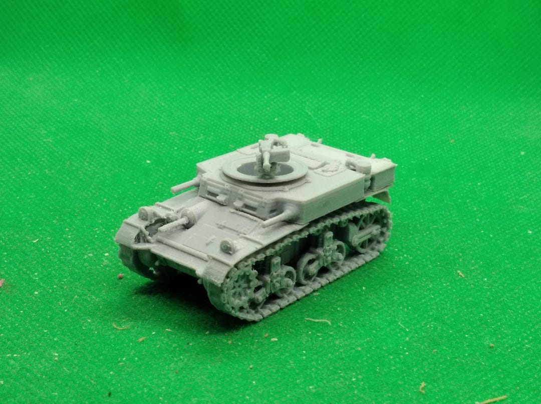 1/72 Scale United States M3 Stuart Recce Light Tank, World War Two, WW ...