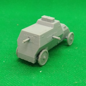 1/72 Scale Russian Russo-balt Type C Armored Car, World War One, WW 1 ...