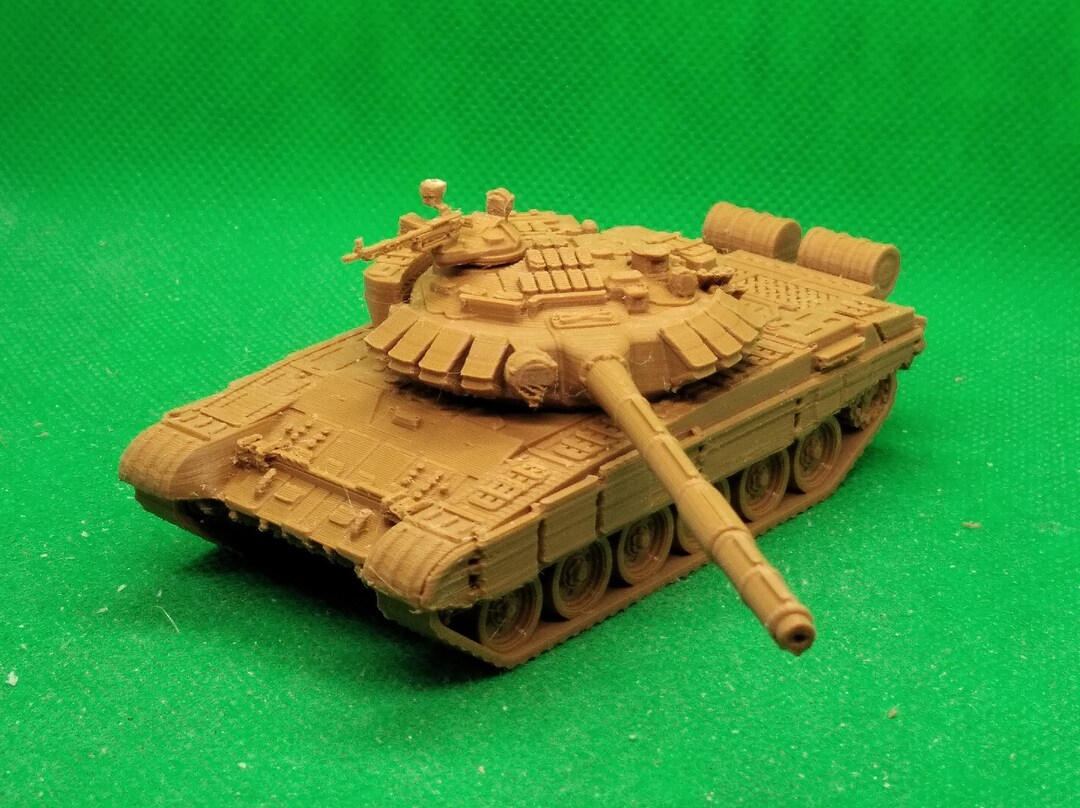 1/72 Scale Soviet T-72BM Main Battle Tank (kontakt-5 ERA), Cold War ...