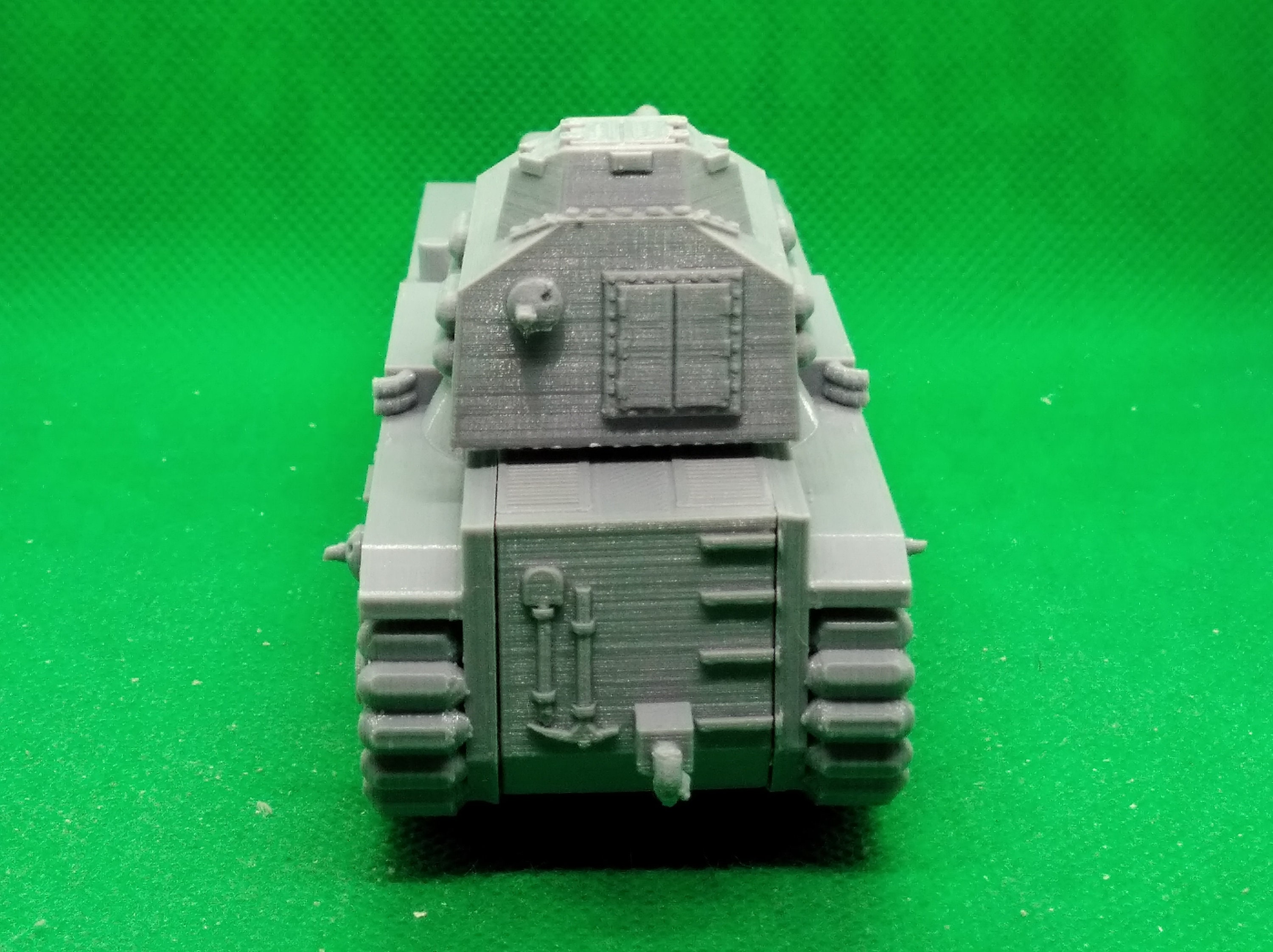 1/72 Scale French FCM F1 Super-heavy Tank Project World War - Etsy Hong ...