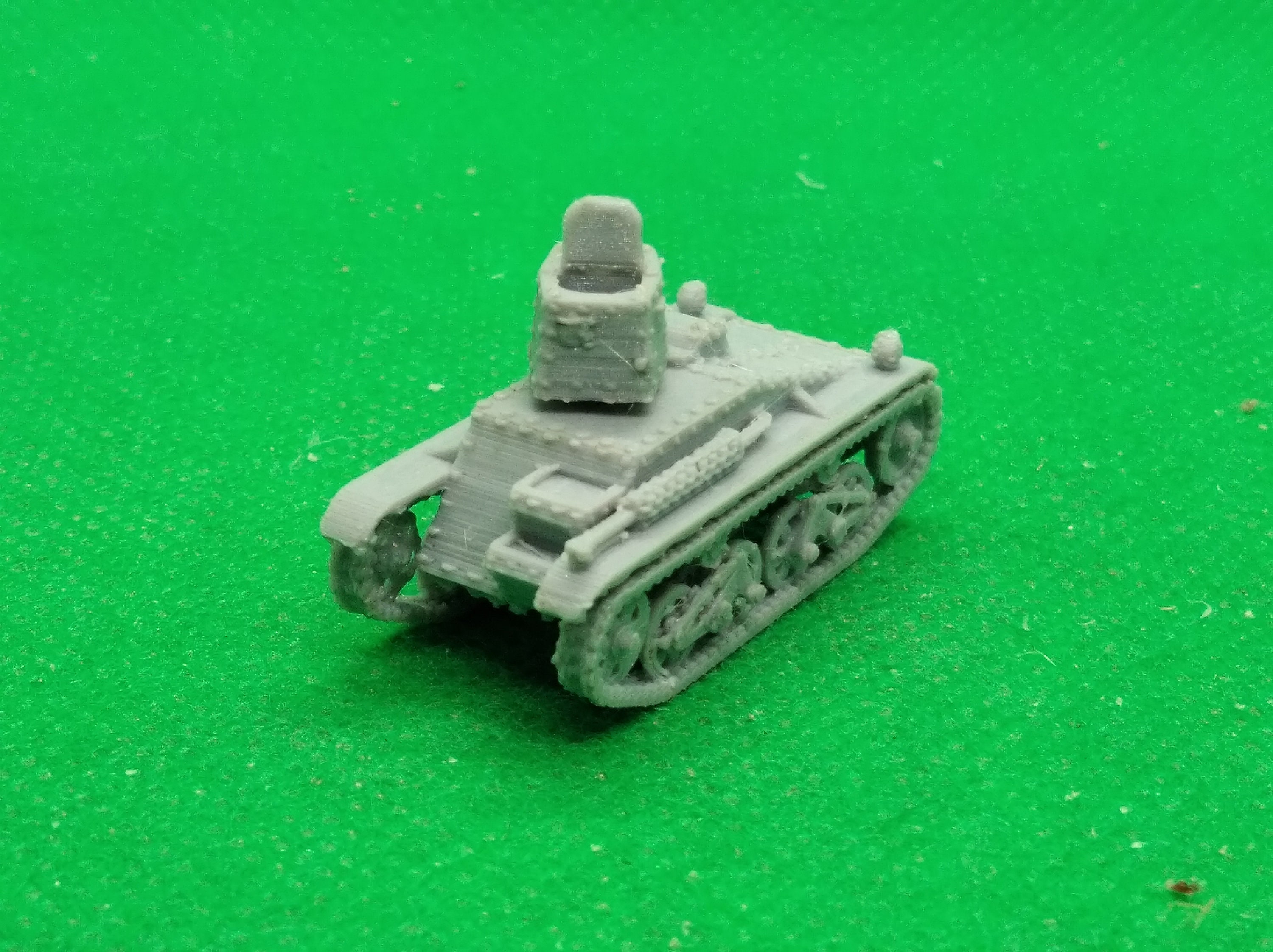 1/100 scale Dutch Vickers Model 1936 light tank Mk IIIB | Etsy