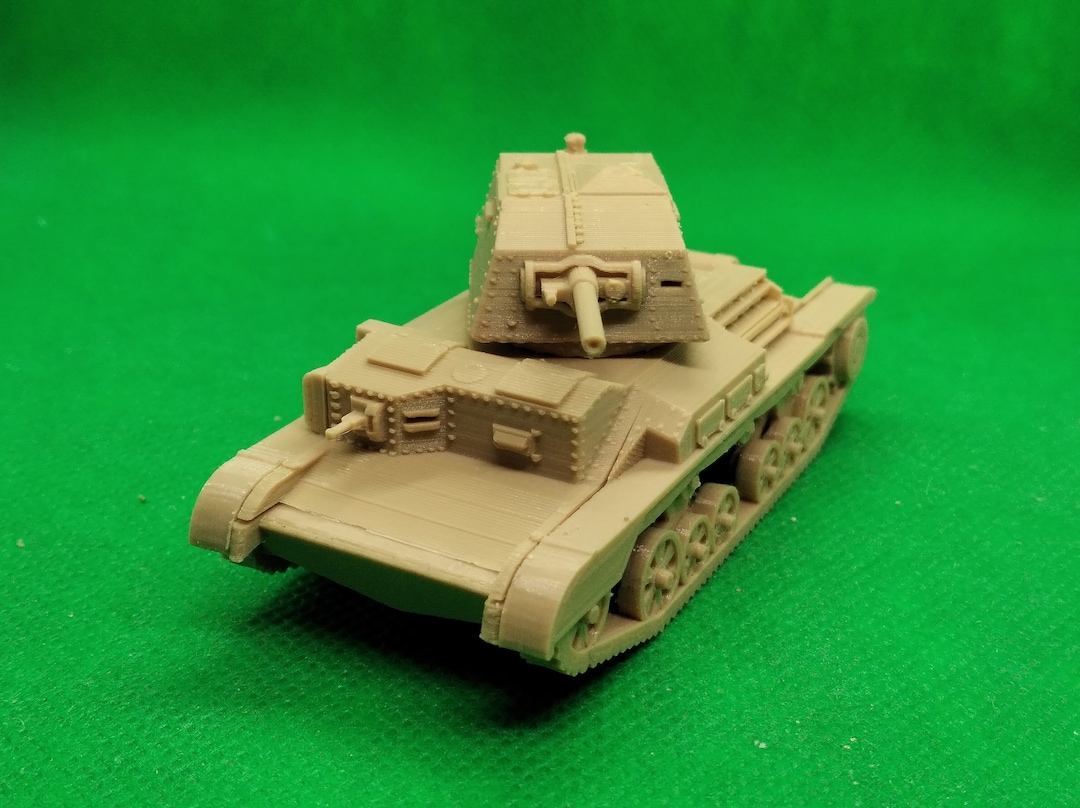 1/72 Scale British A10 Cruiser Mk IIA CS Tank , Inter-war, World War ...