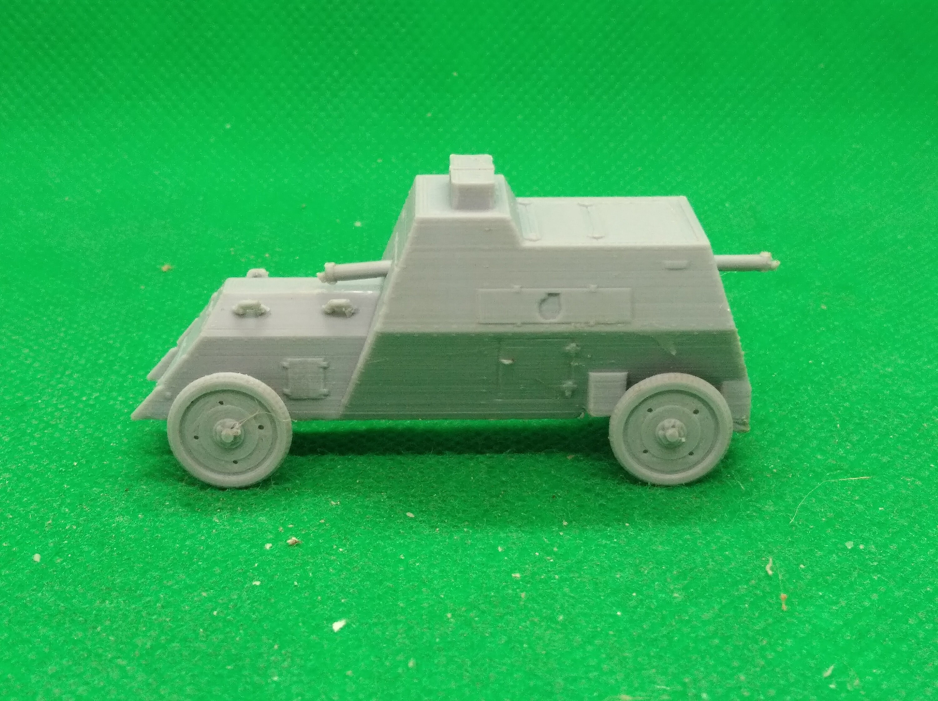 1/72 Scale Russian Russo-balt Type C Armored Car, World War One, WW 1 ...