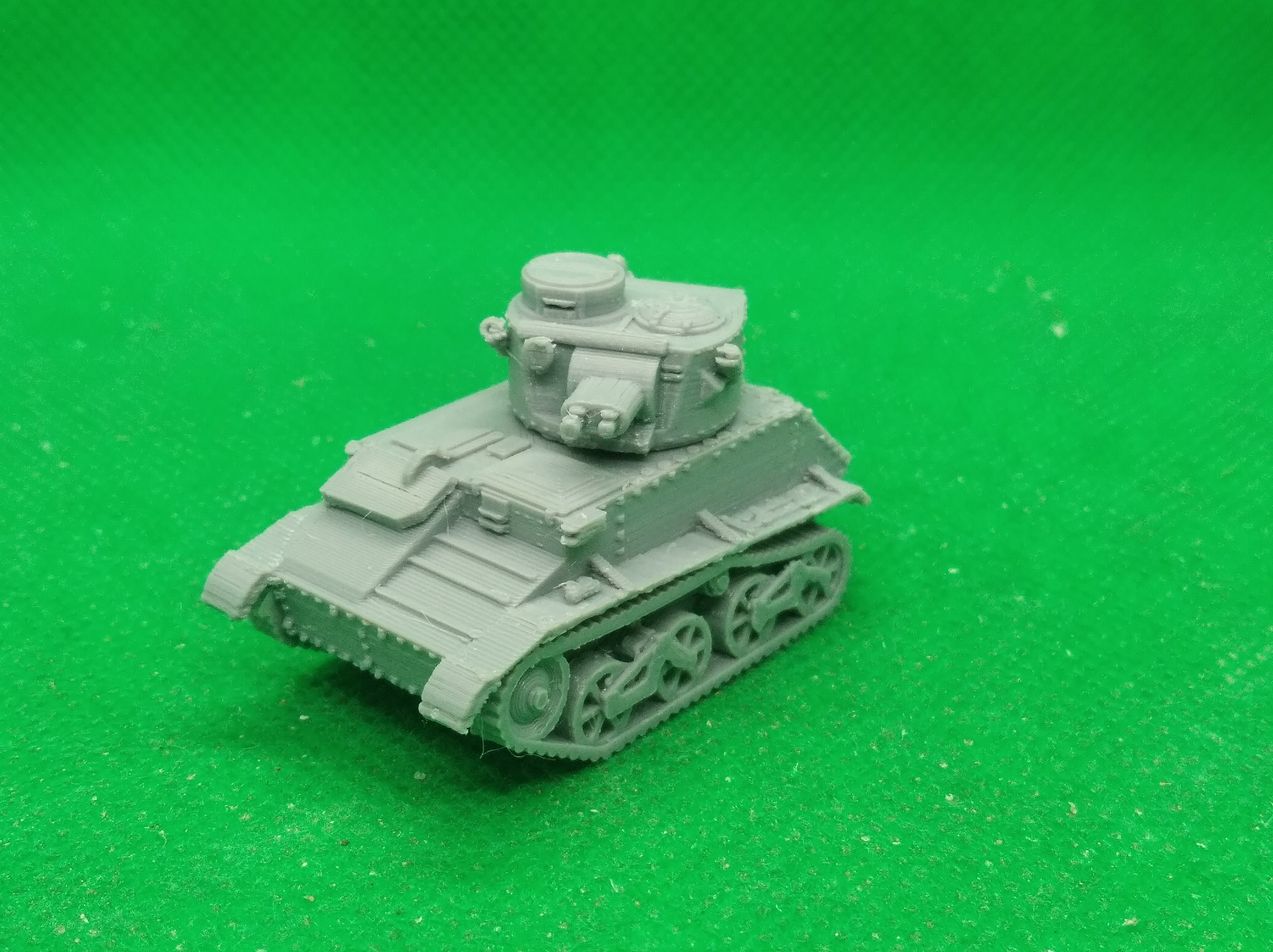 1/87 Scale British Light Tank Mk VIB World War Two WW2 3D - Etsy