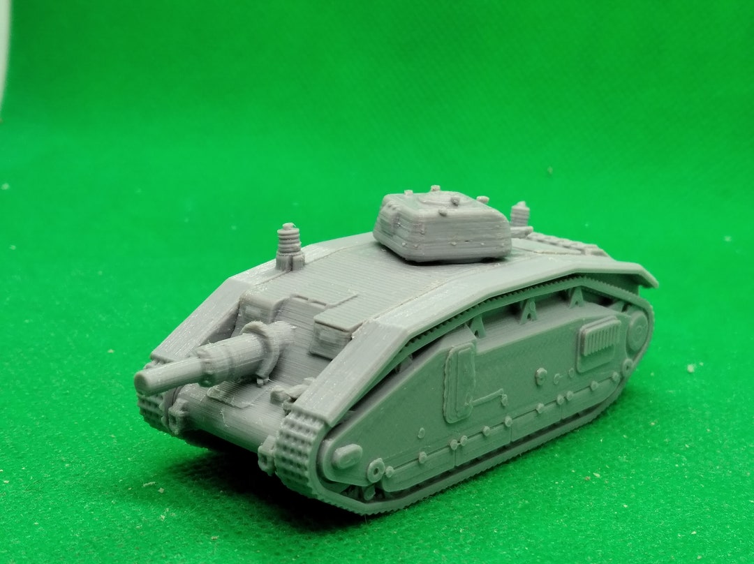 1/72 Scale French ARL V39 Self Propelled Gun Prototype, World War Two ...