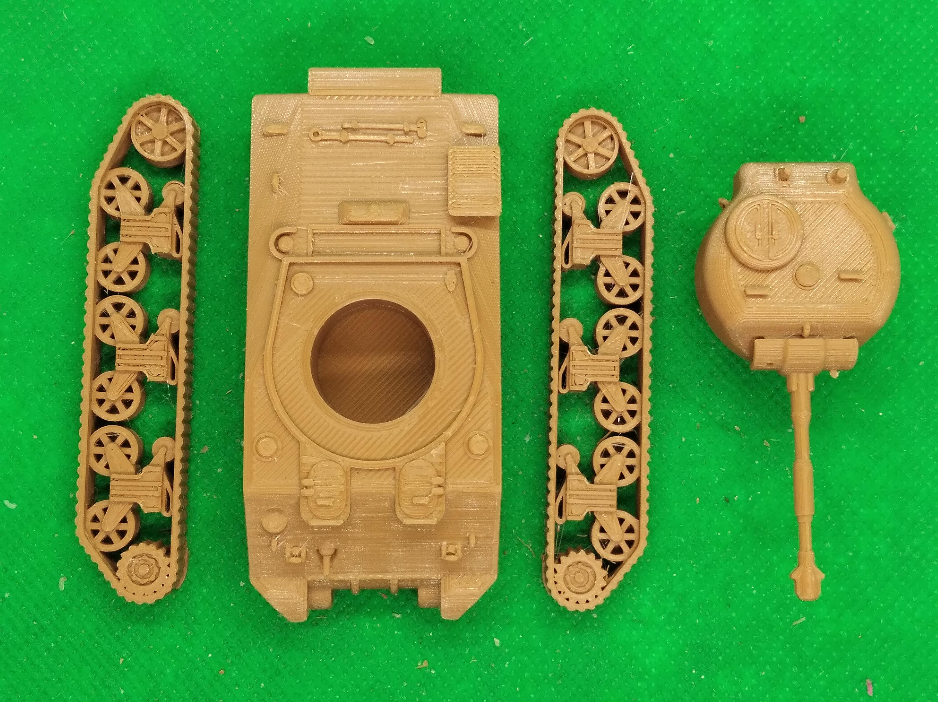 1/72 Scale Indian Converted Sherman V Medium Tank (soviet D-56T Armed ...