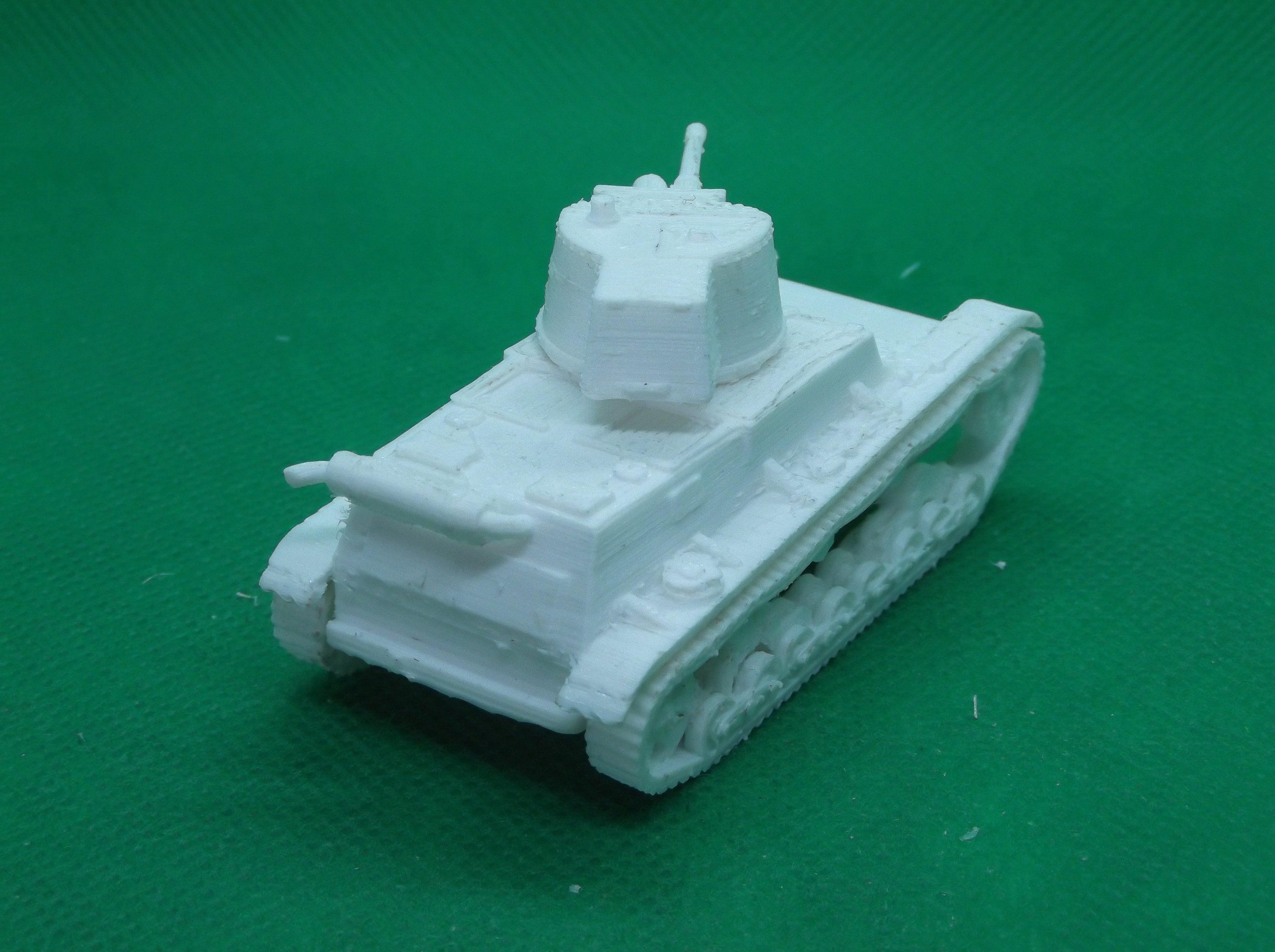 1/72 Scale Polish 7TP Light Tank (single Turret Variant), World War Two ...