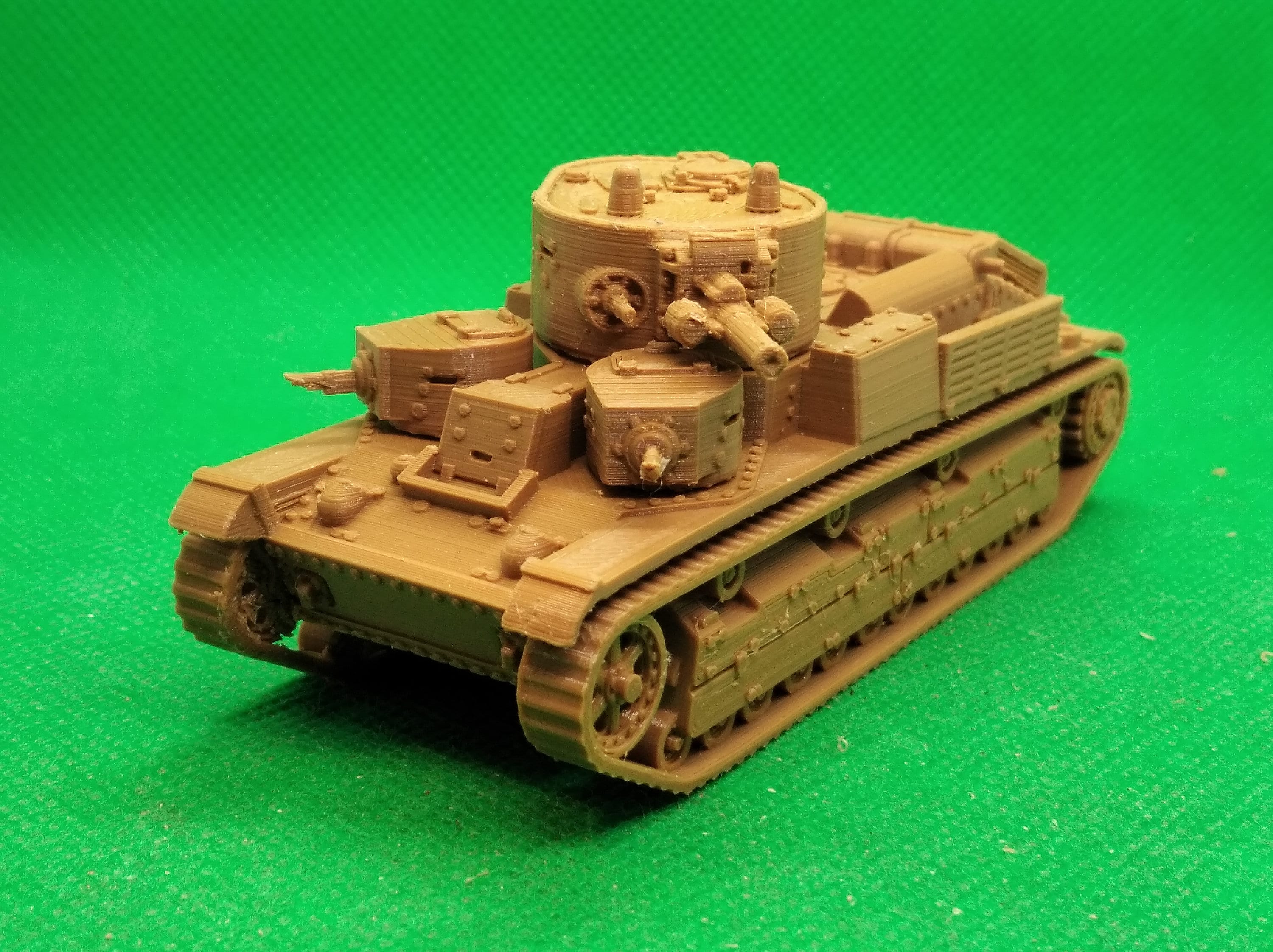 1/72 Scale Soviet T-28 Model 1938 Medium Tank With Extra Armor and ...