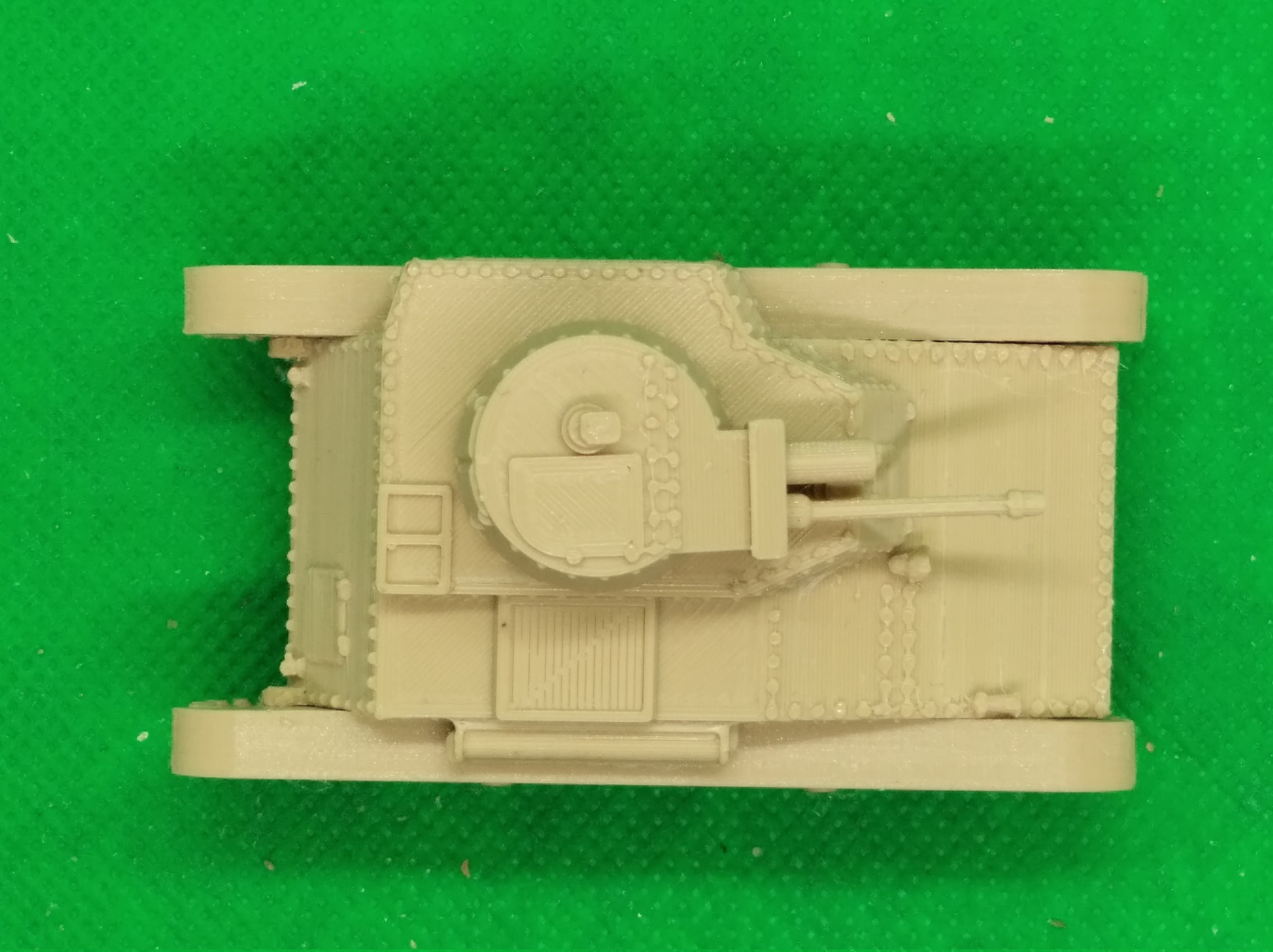 1/56 Scale Polish 4TP Light Tank Prototype Inter-war World | Etsy