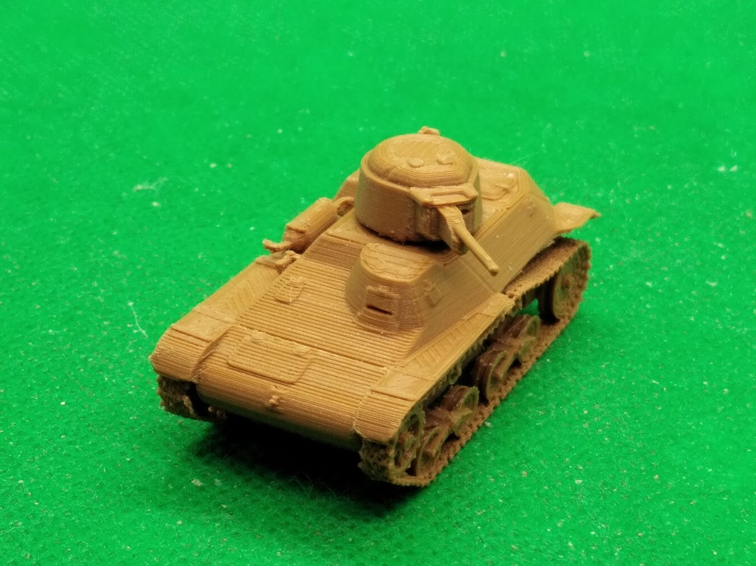 1/72 Scale Japanese Type 97 Te-ke Tankette 37mm Gun Variant, 2nd Sino ...