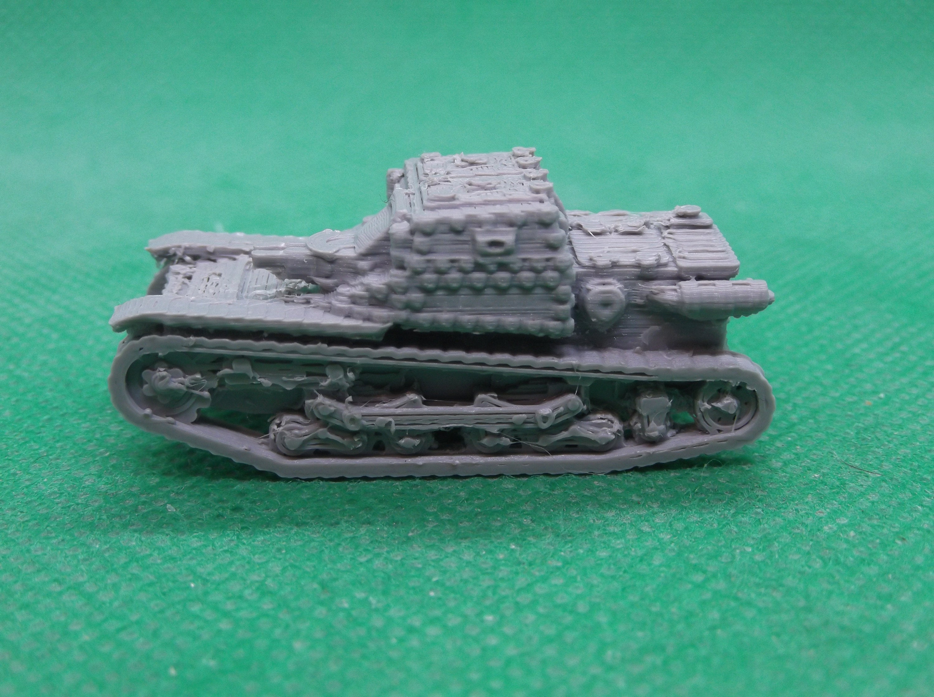 1/72 scale Italian CV35 tankette Breda mounting World War | Etsy