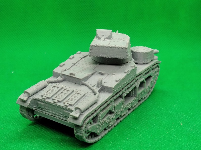 1/72 Scale British Vickers Medium Mk III Tank Inter-war 3D | Etsy Canada