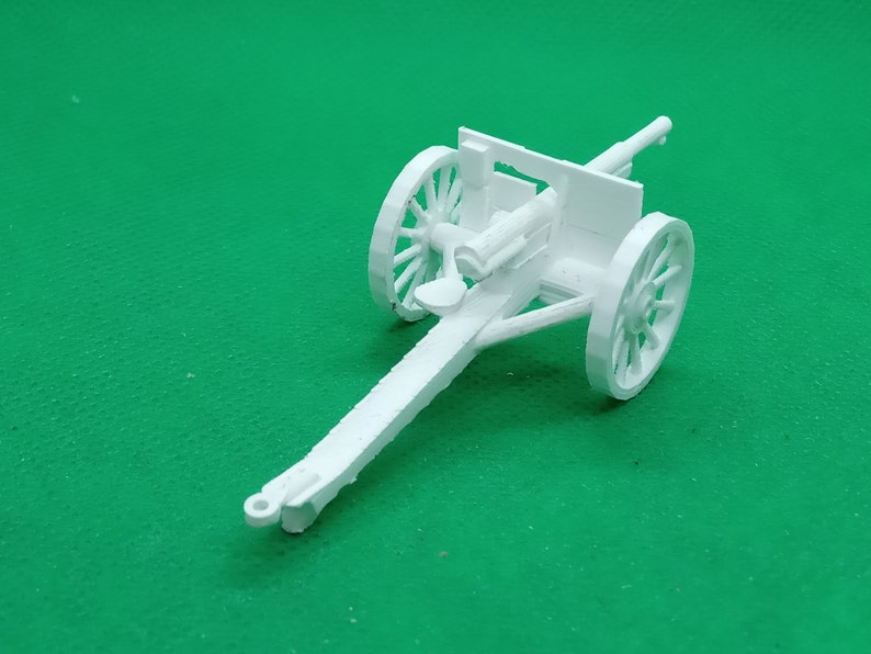 1/56 Scale 2 X French Canon De 75 Mm Mle 1897 Gun spoked | Etsy