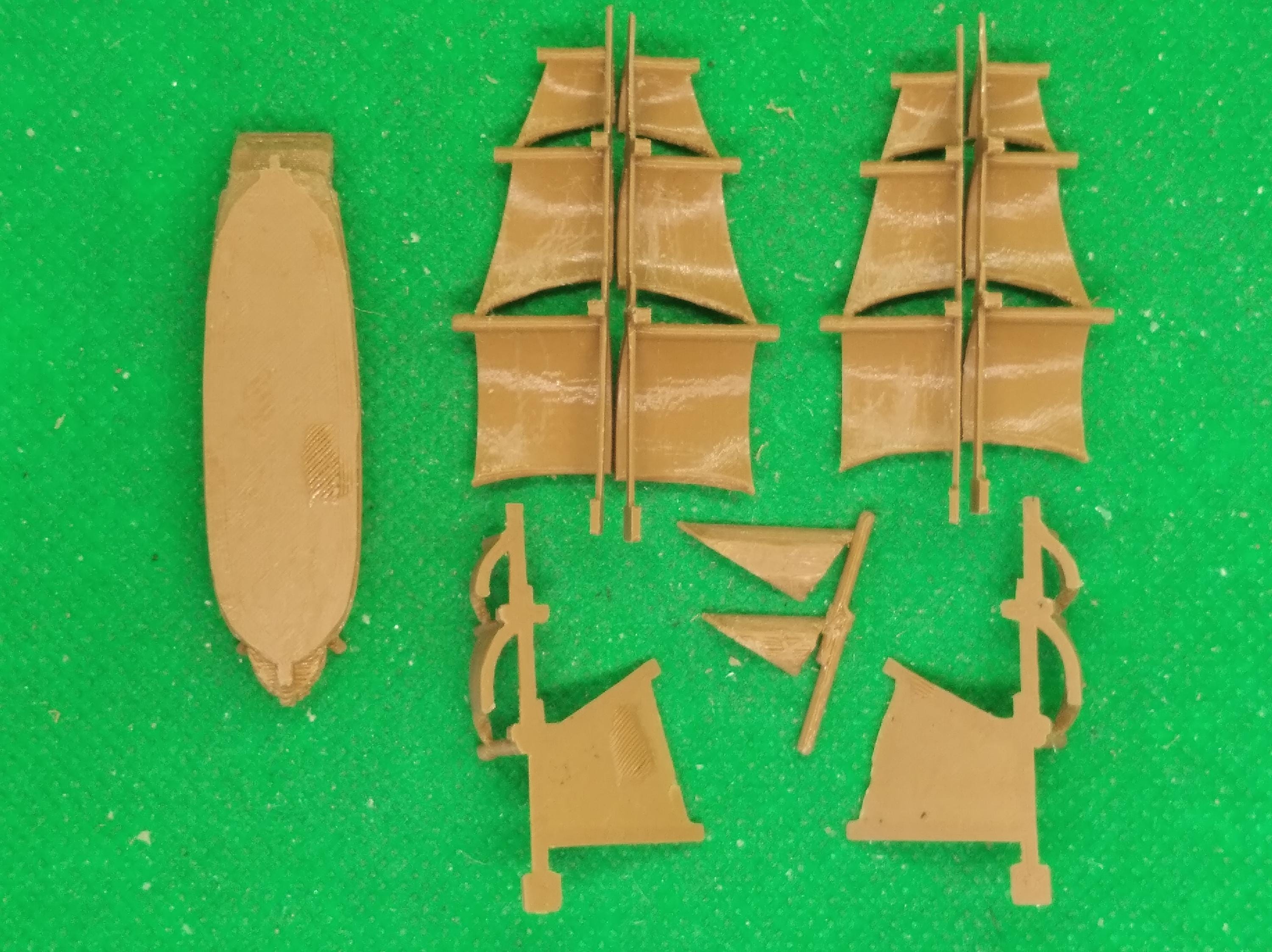 1/700 Scale Unarmed Merchant Ship, Black Seas, XVIII, XIX Century ...