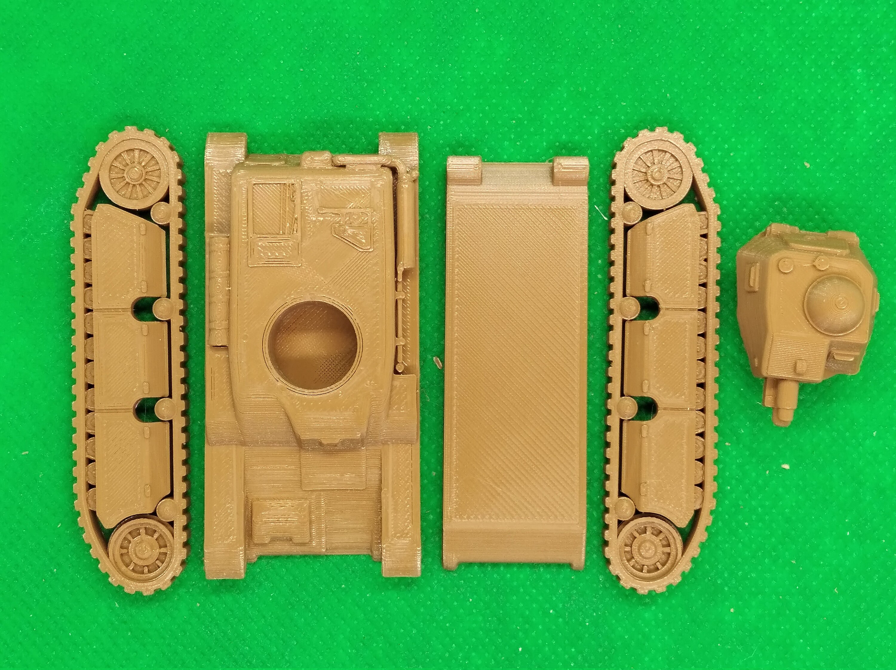 1/56 Scale French Renault R40 Light Tank SA 18 Gun World - Etsy