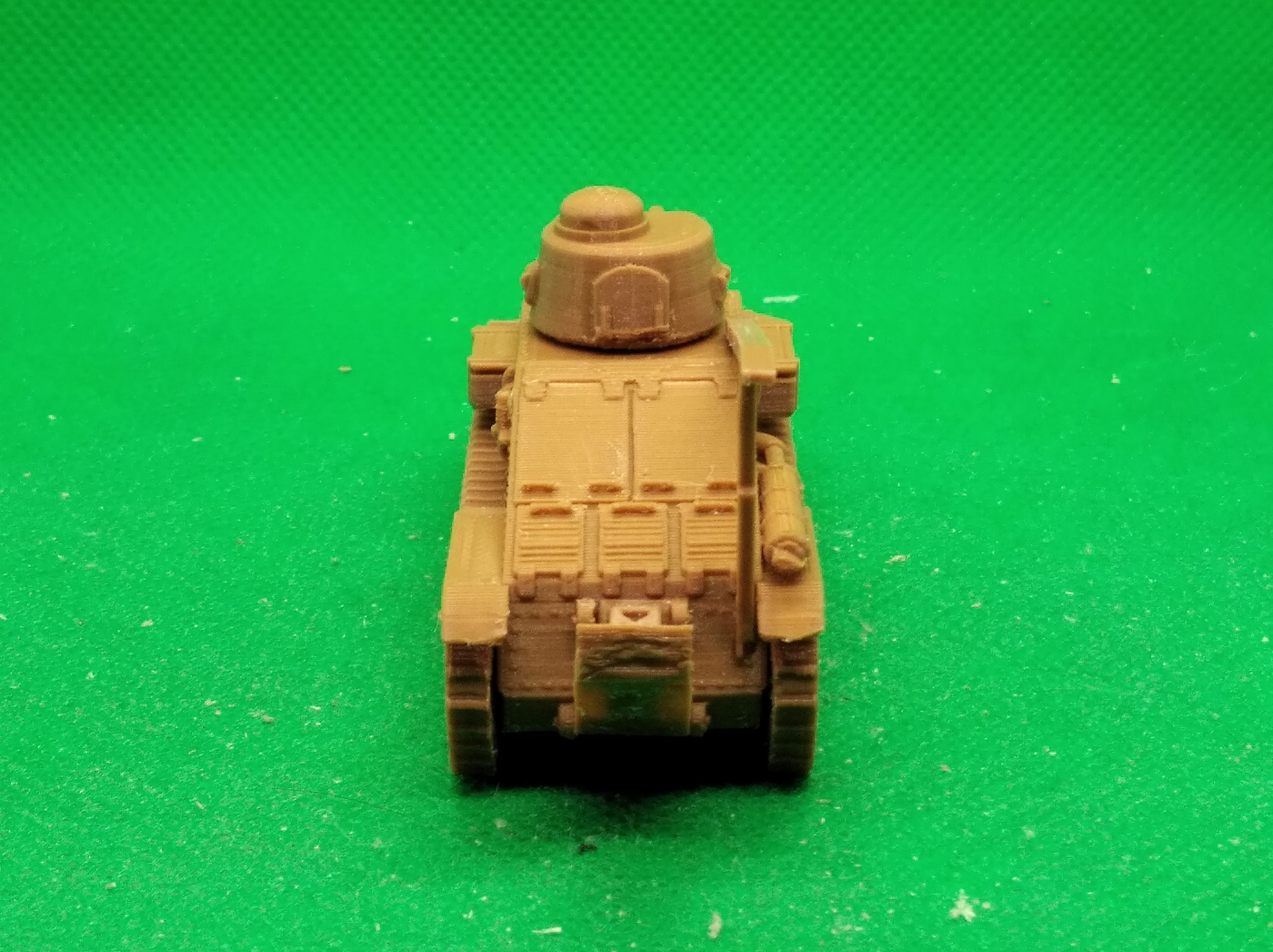 1/72 Scale French Renault Char D1 Infantry Tank ST2 Turret | Etsy