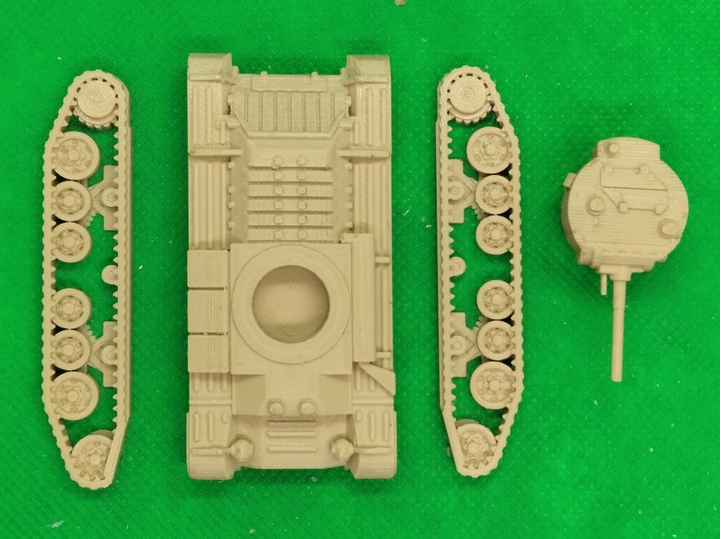 1/72 Scale British Infantry Tank Mk III* Valentine Mk II, World War Two ...