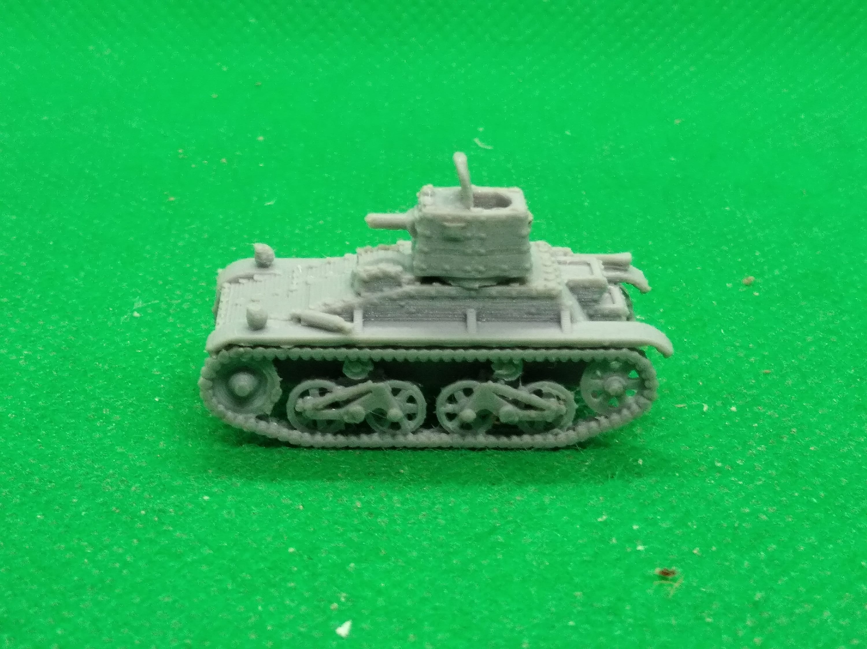 1/100 Scale Dutch Vickers Model 1936 Light Tank (mk IIIB Dutchman ...