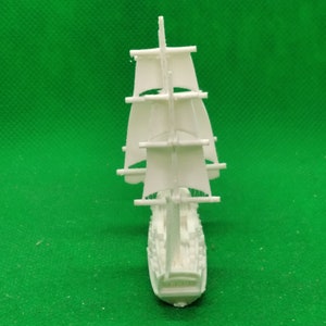 1/700 Scale USS Alfred, Suitable for Black Seas, XVIII, Napoleonic, 3D ...