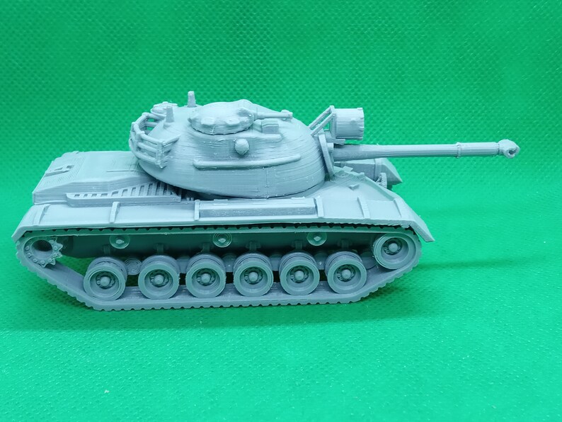1/72 Scale US M48A2 Main Battle Tank With Light Projector, Cold War ...