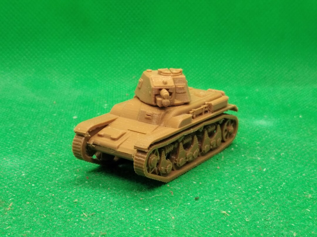 1/72 Scale French Renault R35 Light Tank With German Cupola (pz.kpfw ...