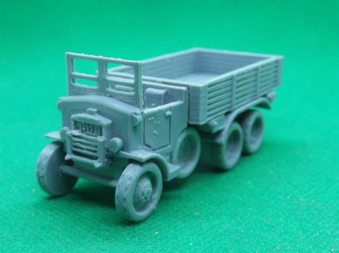 1/72 Scale Italian Fiat SPA Dovunque 35 Off-road Truck, Spanish Civil ...