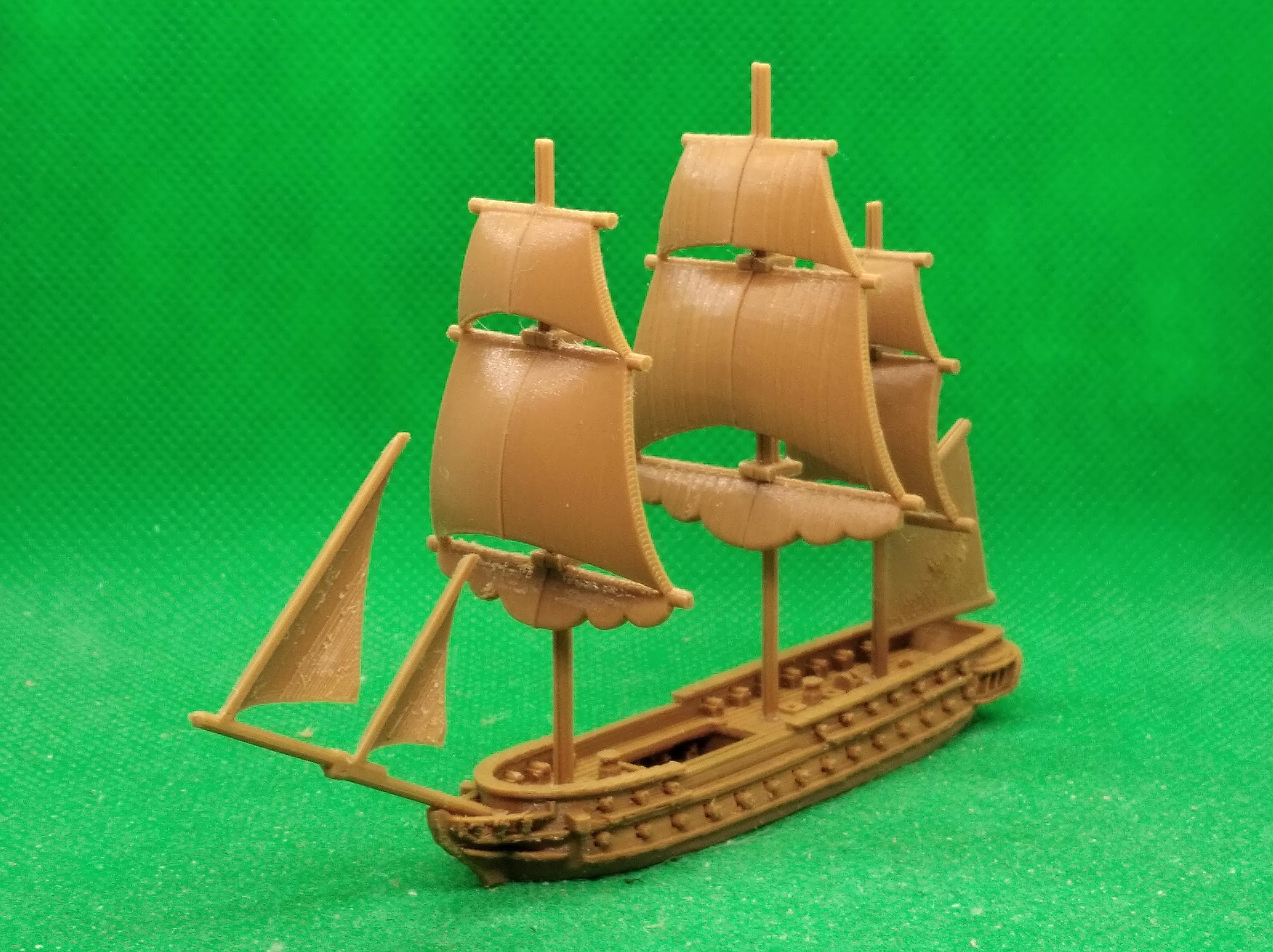 1/700 Scale USS Constellation Frigate (38-gun), 5th Rate, Black Seas ...