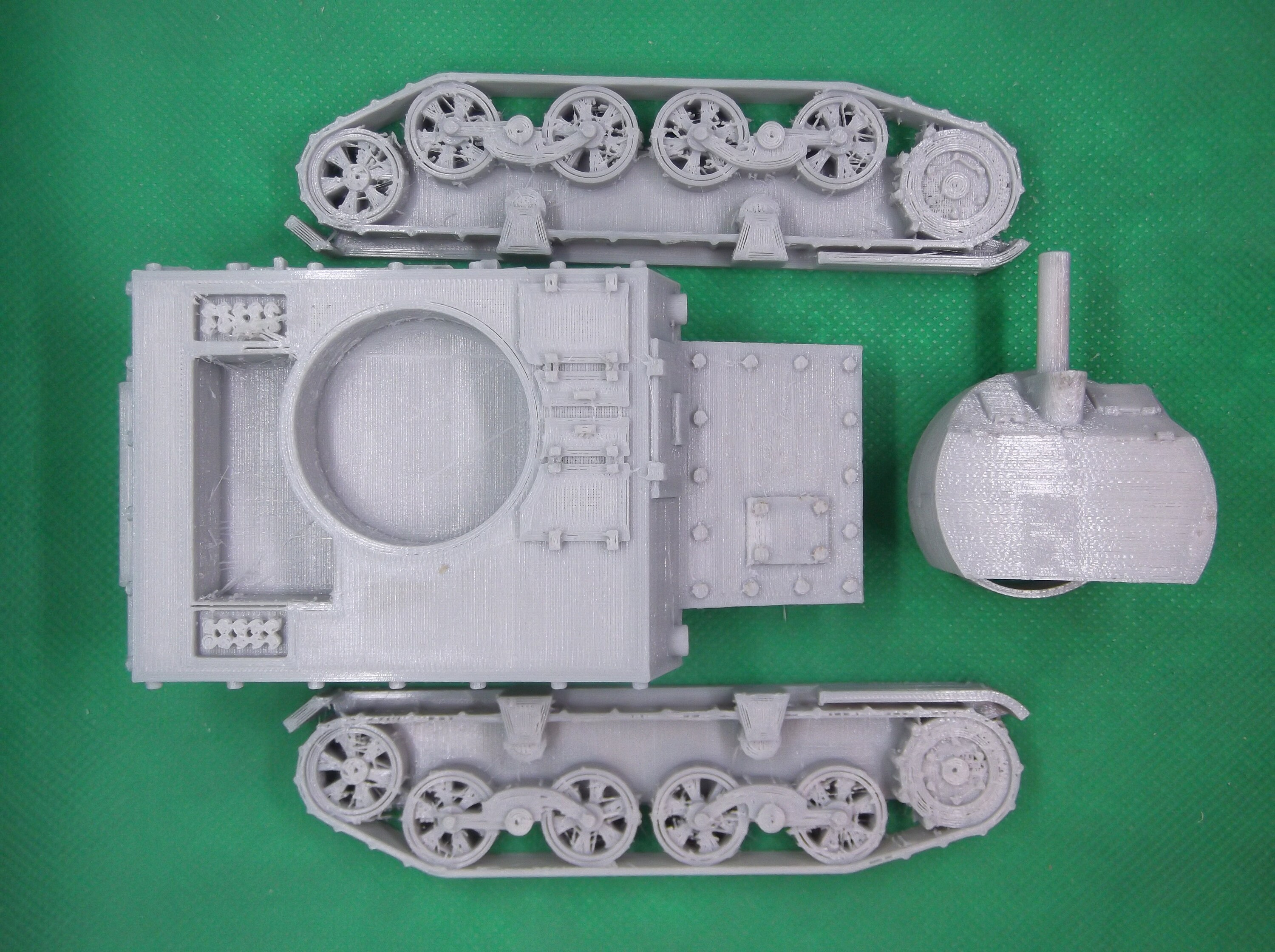 1/30 Scale Belgian T13B3 Tank Destroyer, World War Two, WW2, Belgian ...