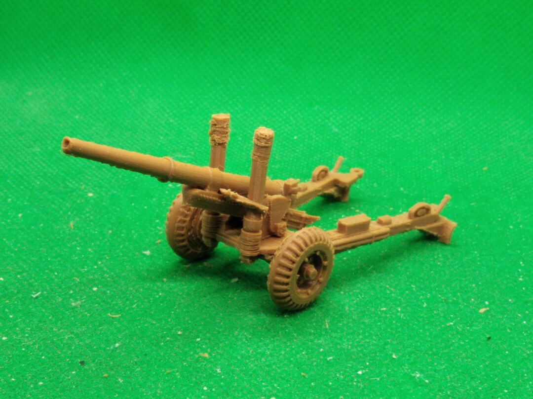 1/72 Scale British BL 4.5 Inch Medium Gun (firing Position), World War ...