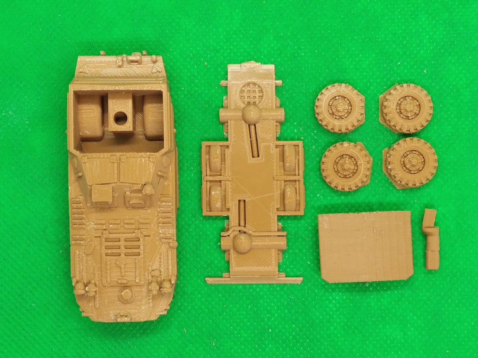 1/72 Scale Soviet BRDM-1 Armored Car With AT-3 Sagger Anti-tank ...