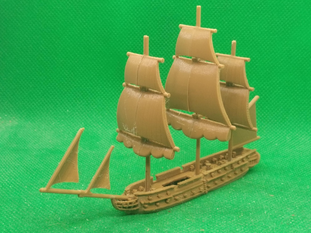 1/700 Scale USS Chesapeake Frigate (38-gun), 5th Rate, Black Seas ...