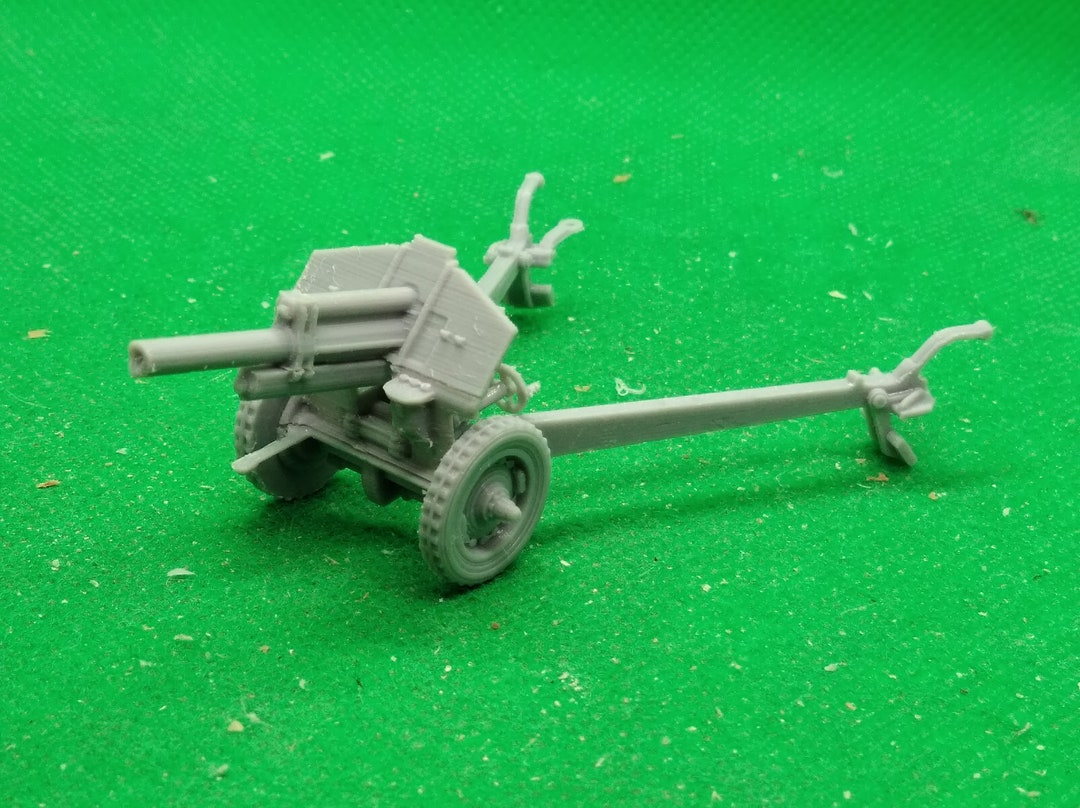 1/72 Scale 2 X Soviet 122 Mm Howitzer M1938 M-30 in Firing - Etsy