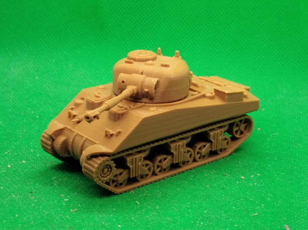 1/72 Scale Indian Converted Sherman V Medium Tank (soviet D-56T Armed ...
