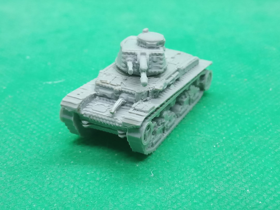 1/100 Scale German Panzer 35(t) (czech) Light Tank, World War Two, WW2 ...