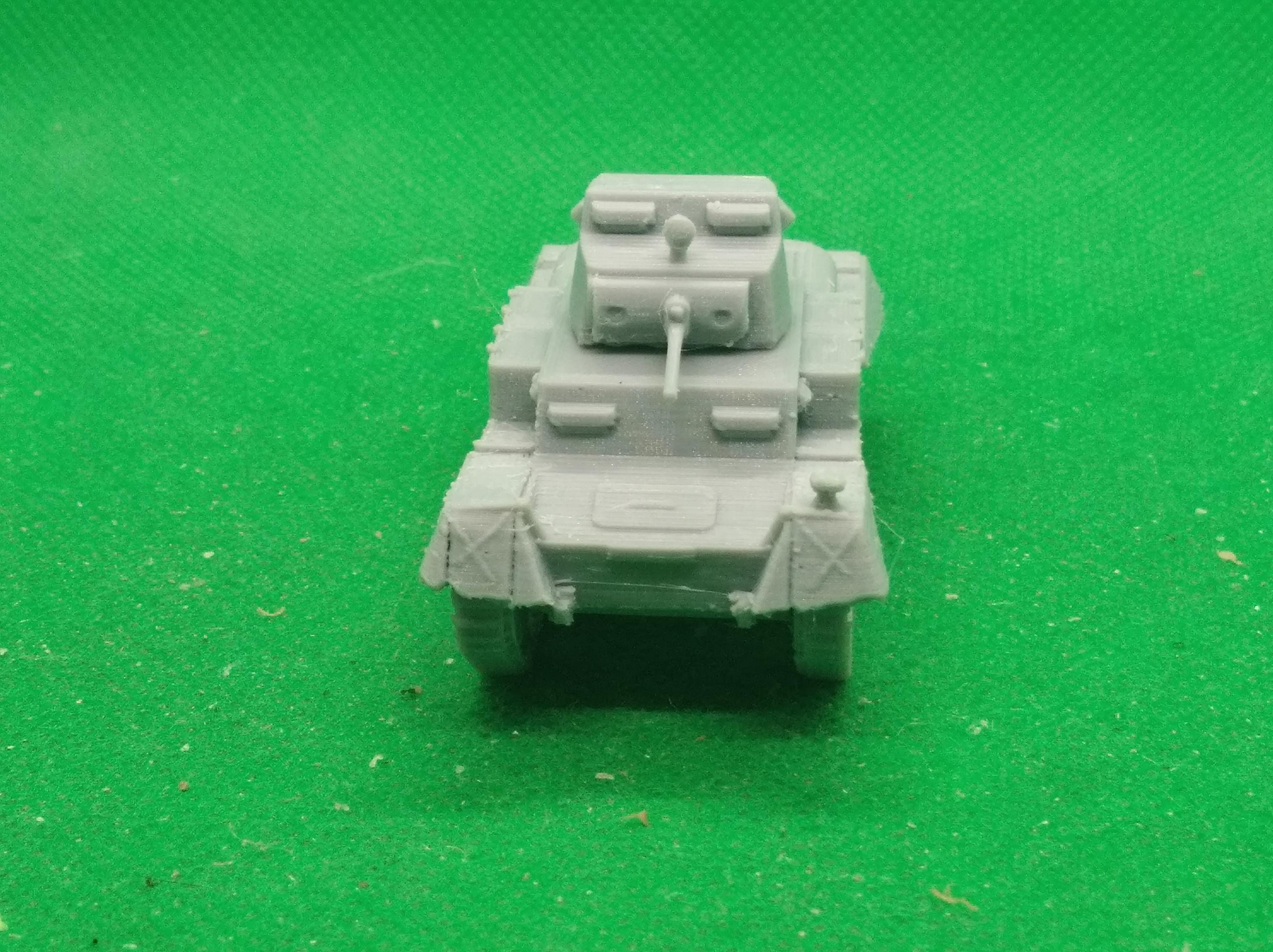1/72 Scale German Panzer 38(t) N.a. Light Tank Prototype, World War Two ...