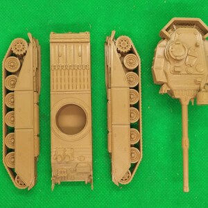 1/72 Scale British Centurion Mk 5 Main Battle Tank 20 Pdr Gun, Turret ...