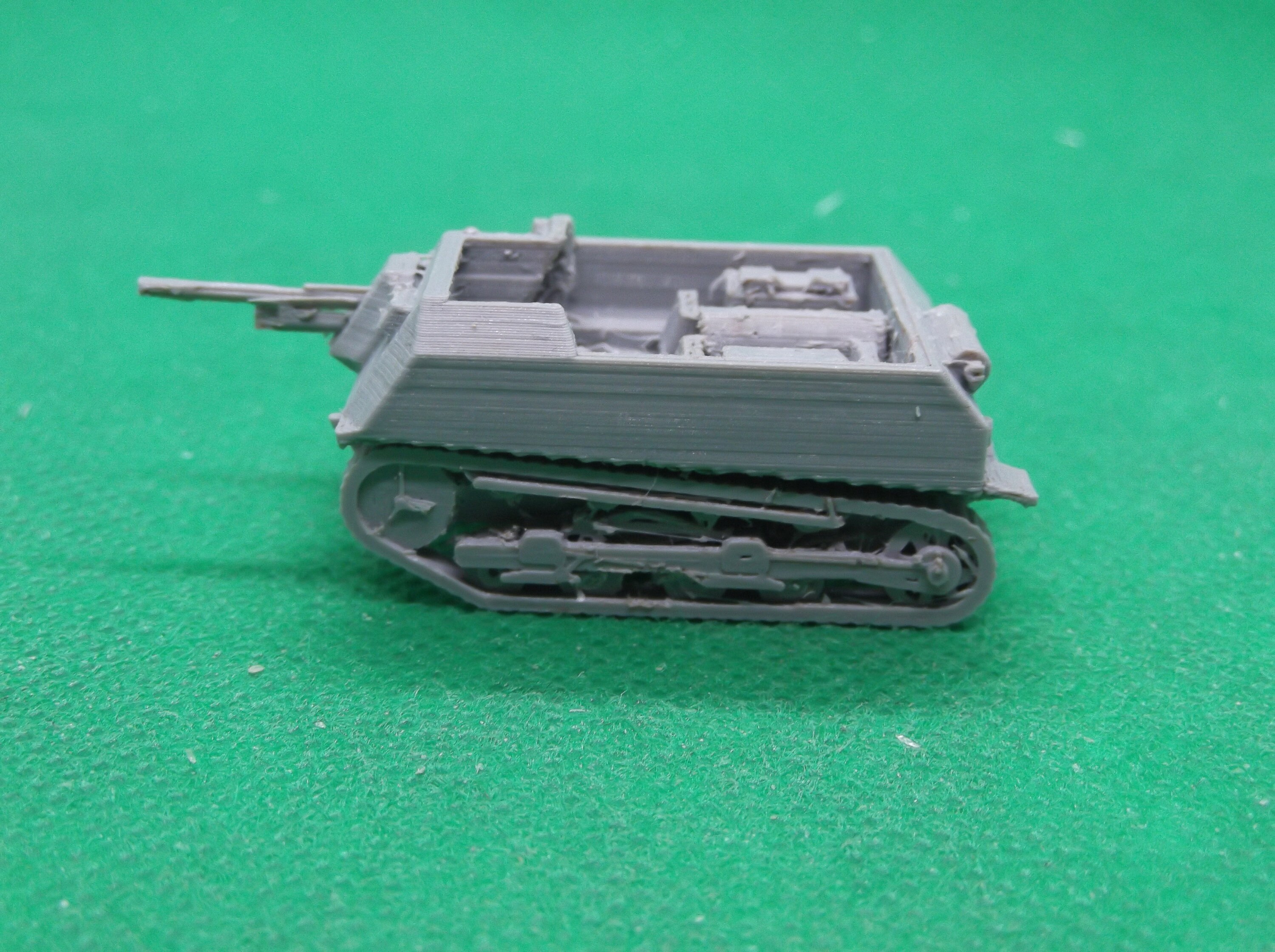 1/72 Scale Polish TKS-D Tank Destroyer Prototype, World War Two, WW2 ...