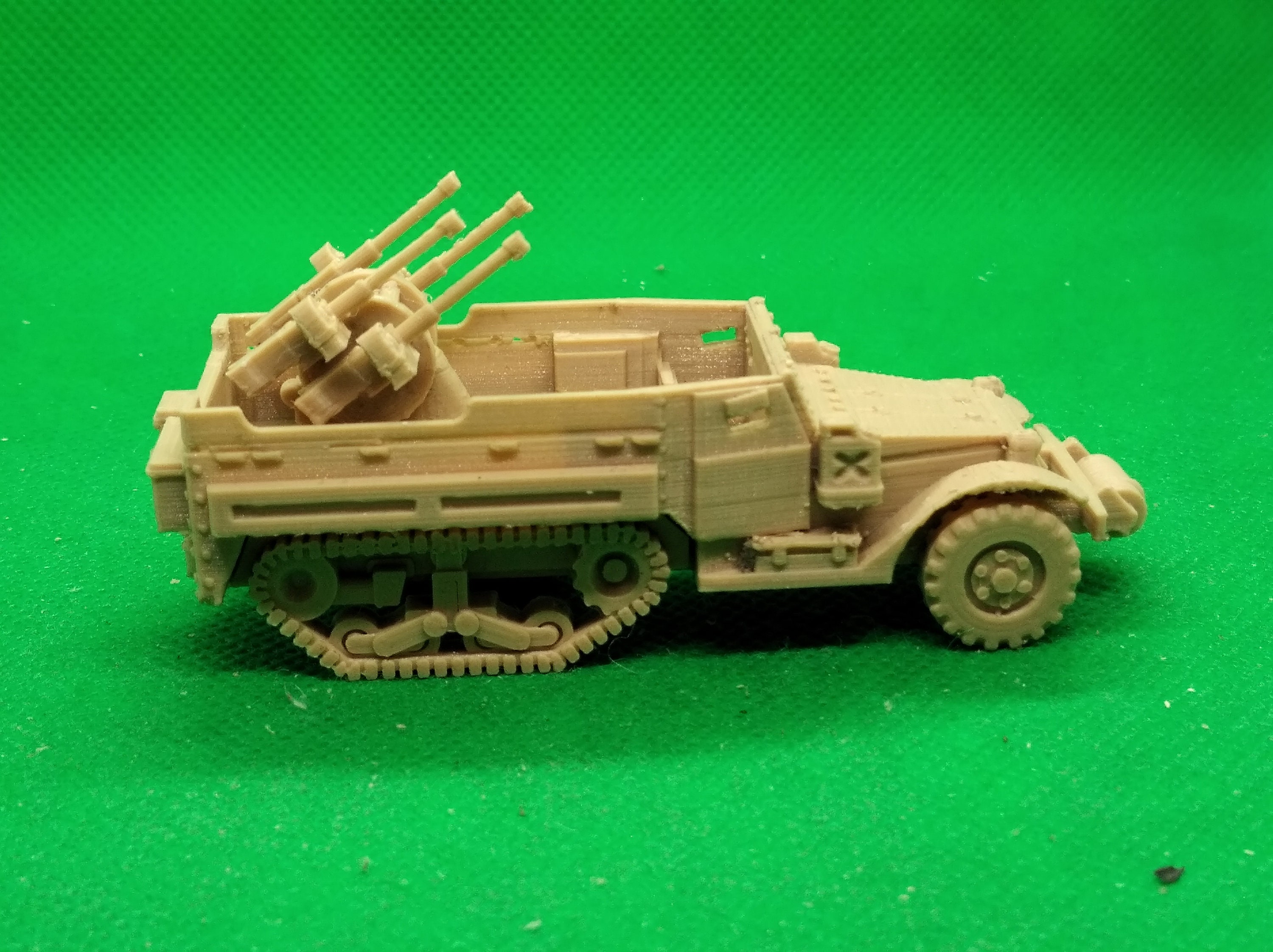 1/72 Scale United States M16 Half-track Self-propelled Anti-aircraft ...