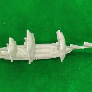 1/700 Scale USS Alfred, Suitable for Black Seas, XVIII, Napoleonic, 3D ...